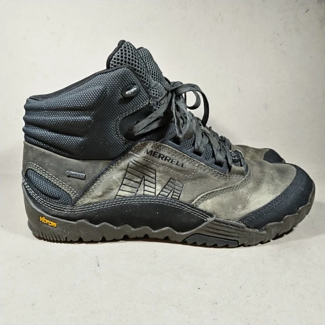 MERRELL ANNEX MID GORE-TEX Hiking Boot Castle Rock Grey J32189 men's ...
