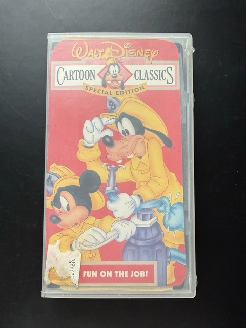 WALT DISNEY CARTOON Classics Special Edition - Fun on the Job (VHS ...