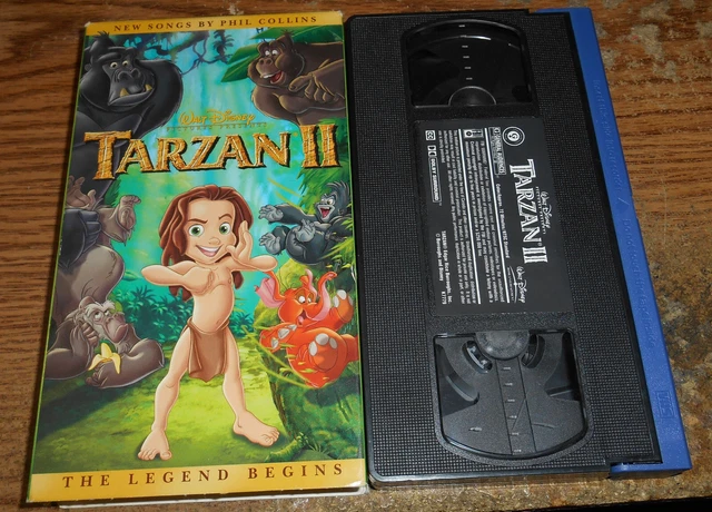 WALT DISNEY'S TARZAN Ii (Tarzan 2) 2005 Vhs/Rare Late Release! £9.31 - PicClick UK