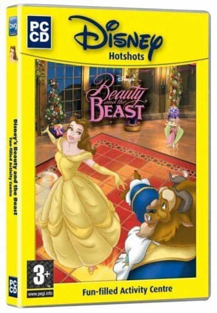 DISNEY HOTSHOTS - Beauty and the Beast (Windows Me 2001) Video Game £5. ...