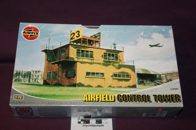 AIRFIX AIRFIELD CONTROL Tower 1:76 scale model building kit A03380 ...