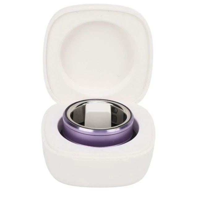 SMART RING RECHARGEABLE Health Tracker Wearable Fitness Monitor Purple ...