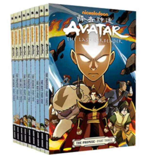 AVATAR: THE LAST Airbender Comic Books Collection Set English Manga ...
