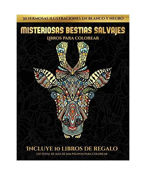 LIBROS PARA COLOREAR (Misteriosas bestias salvajes): Este libro contiene 30 lám EUR 11,27 ...