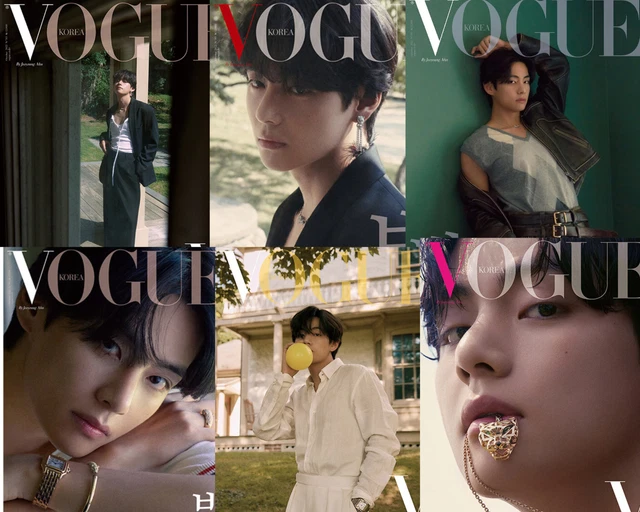 VOGUE KOREA OCTOBER 2022 BTS, V Cover whole magazine, K Pop, K star, K fashion £23.00 - PicClick UK