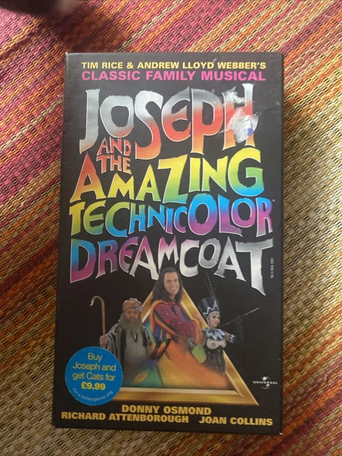 JOSEPH AND THE Amazing Technicolor Dreamcoat VHS Live Show at London ...