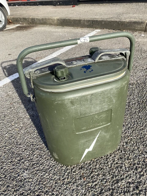 UK BRITISH ARMY Surplus Issue Norwegian Food Container,18L Norgie Flask ...
