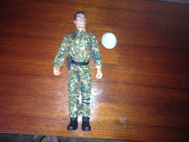 VINTAGE 12 INCH action man ,helmet,combat clothes £29.99 - PicClick UK