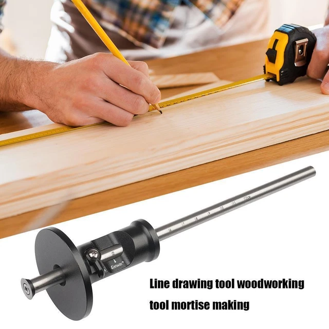 PARALLEL LINE SCRIBER Parallel Marking Gauge with Scale Woodworking ...
