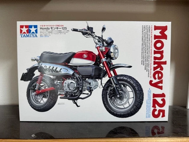 TAMIYA HONDA Monkey 125 1/12 Plastic Model £53.77 - PicClick UK