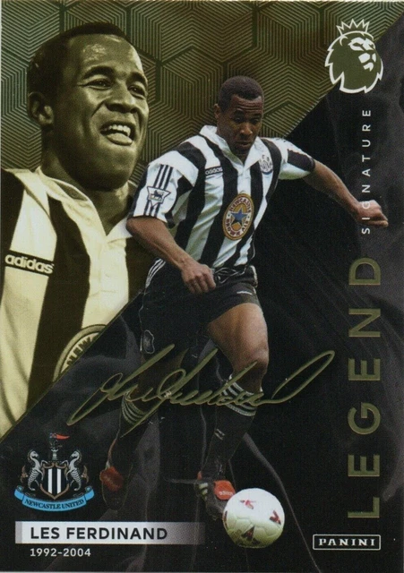 PANINI PREMIER LEAGUE Adrenalyn 2024 23 24 Les Ferdinand Signature ...