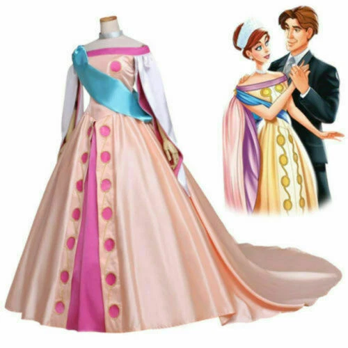 Princess Anastasia Dress Costume Cosplay Movie Anastasia Dress £100 32