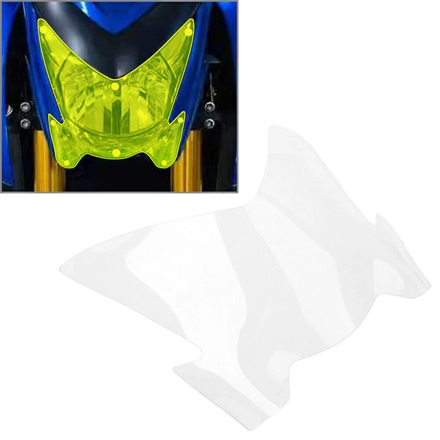 HEADLIGHT GUARD SHIELD Screen Lens Cover For SUZUKI GSX-S1000 17-21 ...