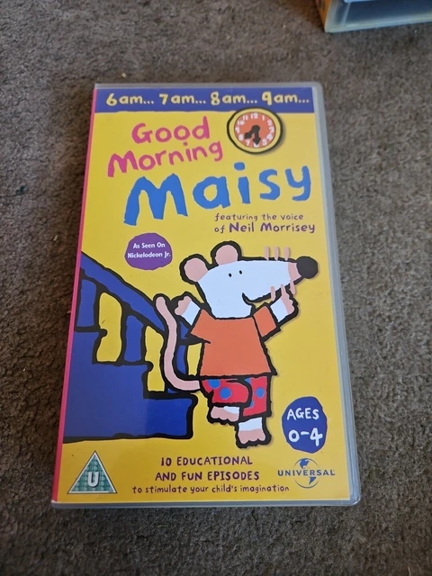 GOOD MORNING MAISY Vhs £10.00 - PicClick UK