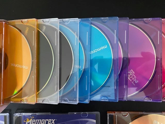 MEMOREX DISC 10 Pack CD-R 40X 700MB 80 Minute Recordable Blank CDs ...
