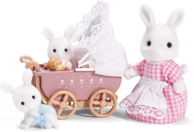 CALICO CRITTERS SYLVANIAN Families Connor & Kerri's Carriage Ride ...