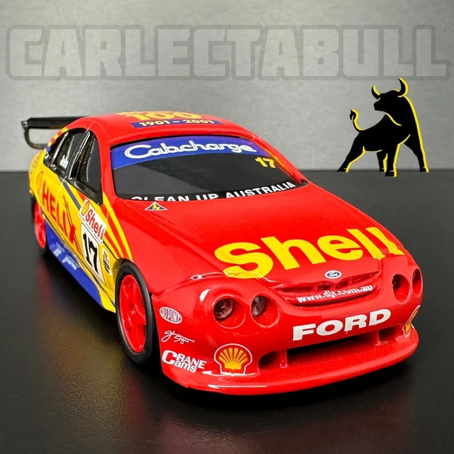 STEVEN JOHNSON 2001 DJR Shell Helix #17 AU Ford Falcon 1:43 £18.01 ...