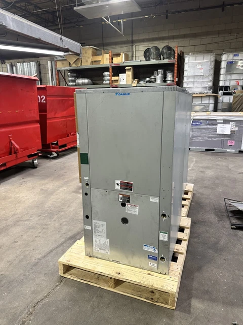 5 TON DAIKIN Vertical Compact Water Source Heat Pump Package Unit Model ...