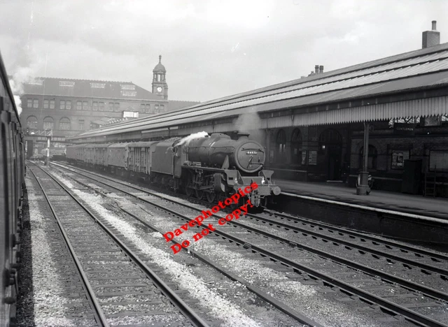 B&W TRAIN / Railway Negative (6x4cm) 44971 Parcels @ Bolton 15th Aug ...