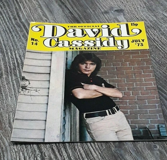 THE OFFICIAL DAVID CASSIDY MAGAZINE - NO 14 JULY 1973 COLLECTABLES Pop ...