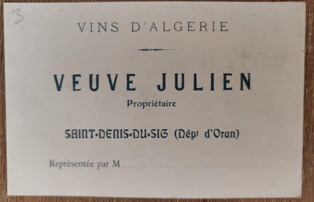 CPA PUBLICITAIRE, VIN d'Algérie Veuve Julien, Arabes Fumant Le Chibouk ...