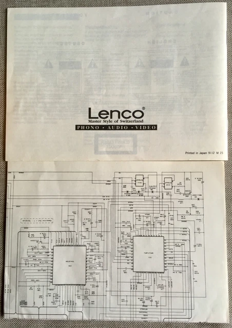 LENCO PORTABLE CD-PLAYER CD 3753 Bedienungsanleitung Schaltplan EUR 2 ...