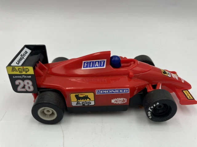 MICRO SCALEXTRIC F1 Ferrari racing car scale 1/64 12 volt £14.25 ...