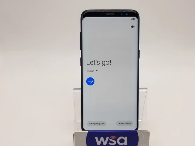 Samsung Galaxy S8 Sm G950u 64 Go Noir Débloqué 0124e Eur 54
