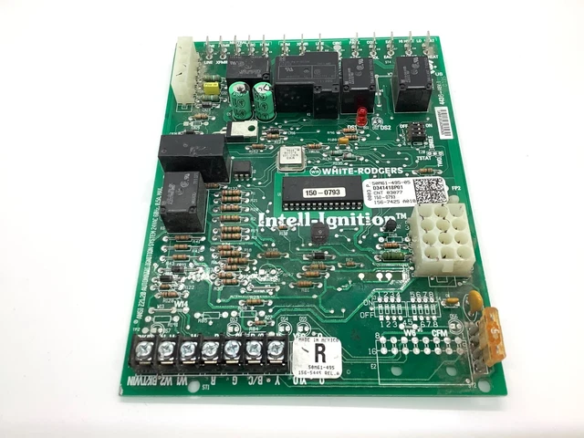 TRANE WHITE RODGERS 50M61-495 Furnace Control Circuit Board D341418P01 ...