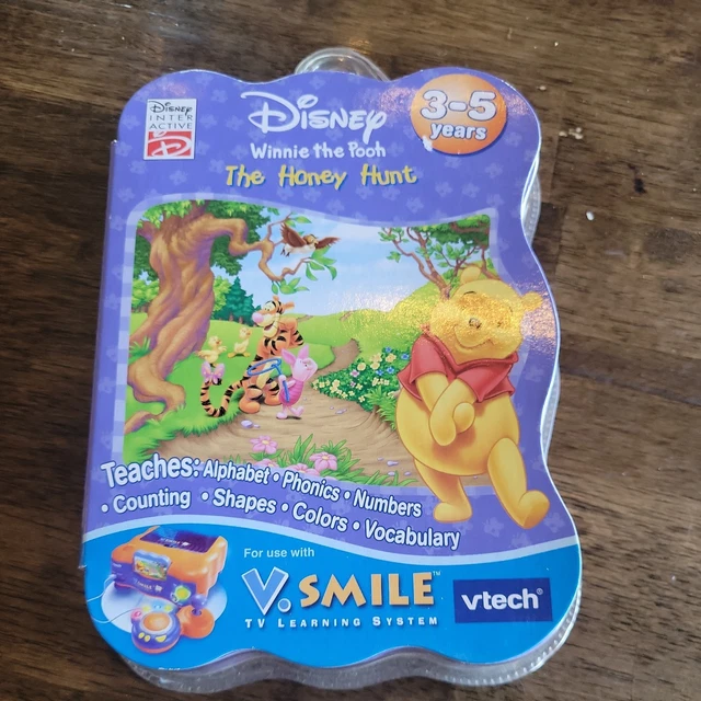 DISNEY INTERACTIVE VTECH V.Smile Winnie The Pooh Honey Hunt Toy New ...
