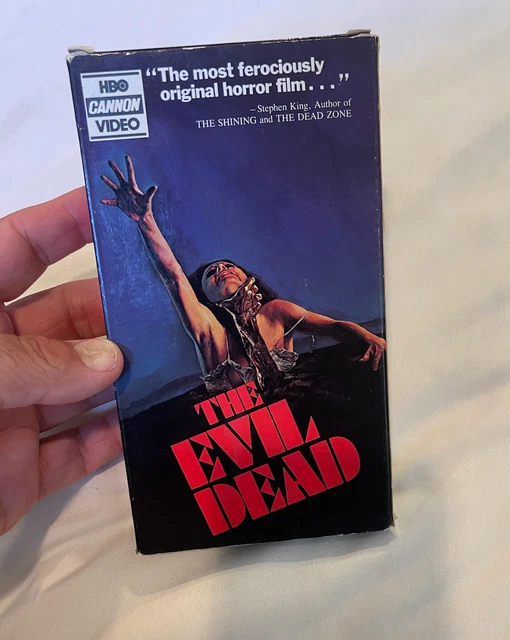 THE EVIL DEAD VHS Tape 1979 HBO Video Cannon Sam Raimi vintage horror £ ...