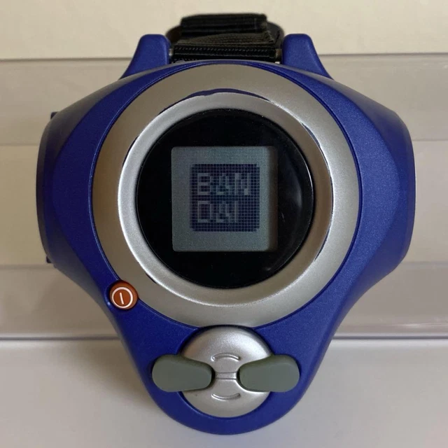 DIGIMON TAMERS D-ARK Blue & Silver Digivice Japanese Bandai testé EUR ...