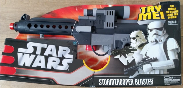 HASBRO STAR WARS Stormtrooper Blaster Rifle Light Sound Gun Cosplay £24 ...