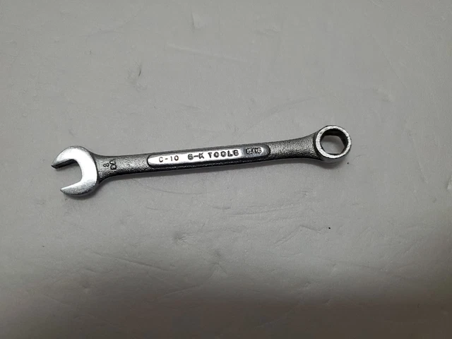 S-K 5/16& COMBINATION Wrench Combo Box Open 6pt. C10 USA USA Tool EUR ...