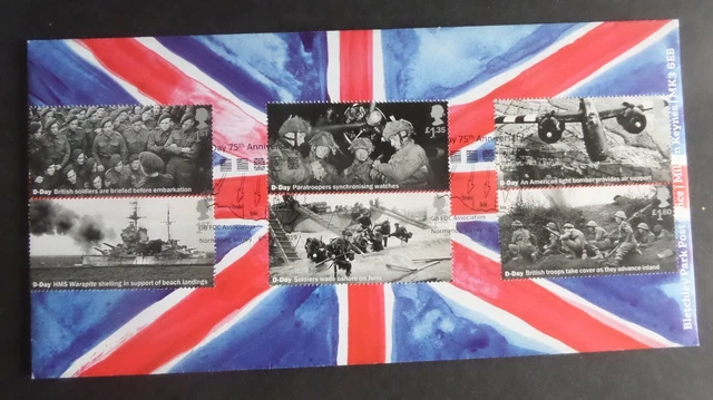 GB 2019 D day 75th anniversary Aircraft ship Bletchley Park Post Office ...