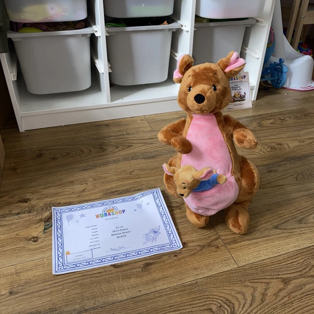 BUILD A BEAR Kanga Roo Disneys Winnie the Pooh BNWT & Certificate ...