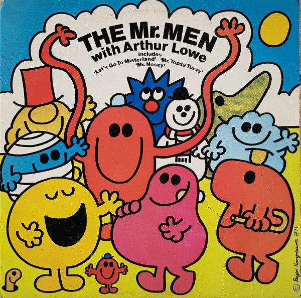 ARTHUR LOWE - The Mr. Men With Arthur Lowe - Disque vinyle d'occasion ...