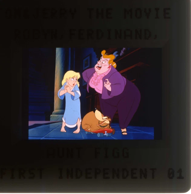 TOM & JERRY movie Robyn Aunt Figg 35mm Slide from press kit 1992 #554 £ ...