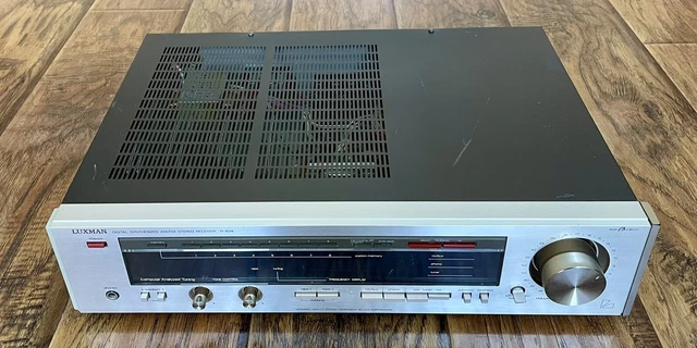 VINTAGE LUXMAN STEREO Receiver Digital Synthesized AM/FM R-406 £329.41 ...