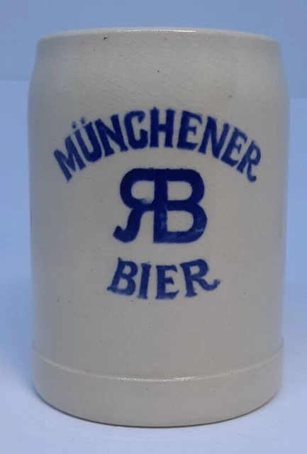 ANCIENNE CHOPE BIERE MUNCHENER BIER bierkrug EUR 15,00 - PicClick FR