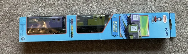 THOMAS THE TANK engine trackmaster Splatter And Dodge In Box £70.00 ...