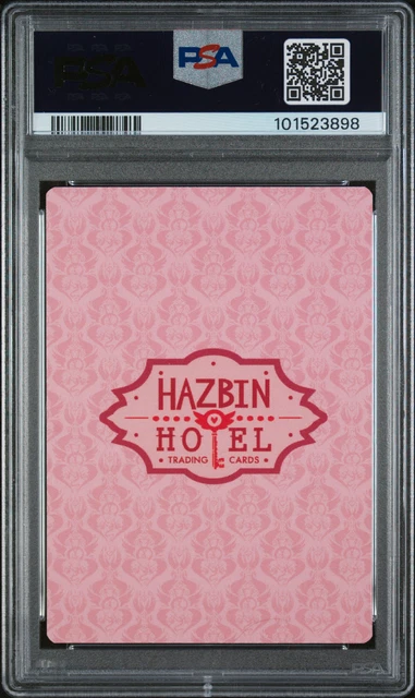 2024 HAZBIN HOTEL Trading Cards Promo Cracked Ice Reprint Demon Alastor ...