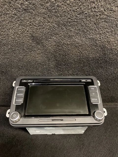 VW RCD 510 MID Radio Original Volkswagen Autoradio 3C8035195 Blaupunkt ...