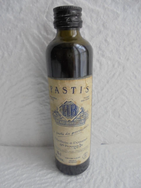 ANCIENNE MIGNONETTE PASTIS H BARDOUIN 10 cl EUR 14,00 - PicClick FR