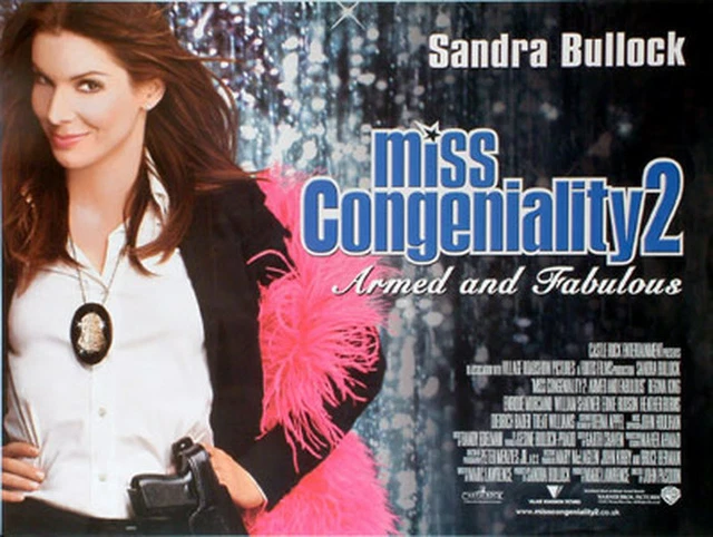 MISS CONGENIALITY 2 (Double Sided) Original Movie Poster £19.99 ...