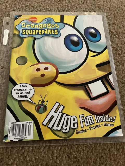 NICKELODEON MAGAZINE SPONGEBOB SquarePants Comic rare may 22 EUR 21,46 ...