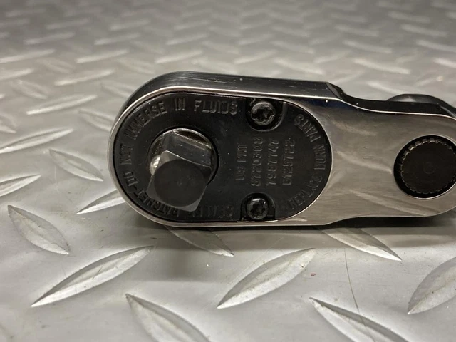 SNAP-ON F80MP 3/8& Drive Chrome Multi-Position Head Ratchet [Used] $252 ...