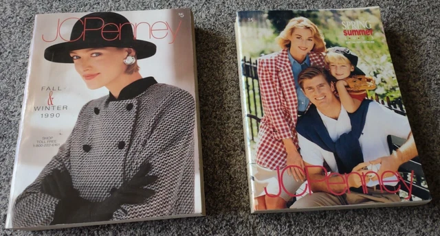 LOT OF 2 Vintage J C Penney Catalogs - 1990 Fall & Winter - 1993 Spring ...