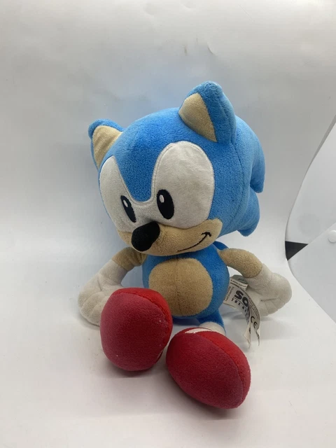 SONIC THE HEDGEHOG Sega Plush Toy Collectable Kids Teddy Blue Stuffed £ ...