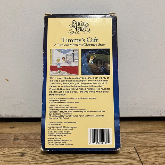 PRECIOUS MOMENTS PRESENTS Timmy's Gift VHS 1991 £7.12 - PicClick UK
